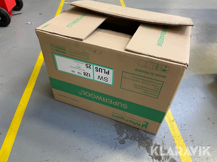 Isolering Superwool plus, Køge, Klaravik auktioner