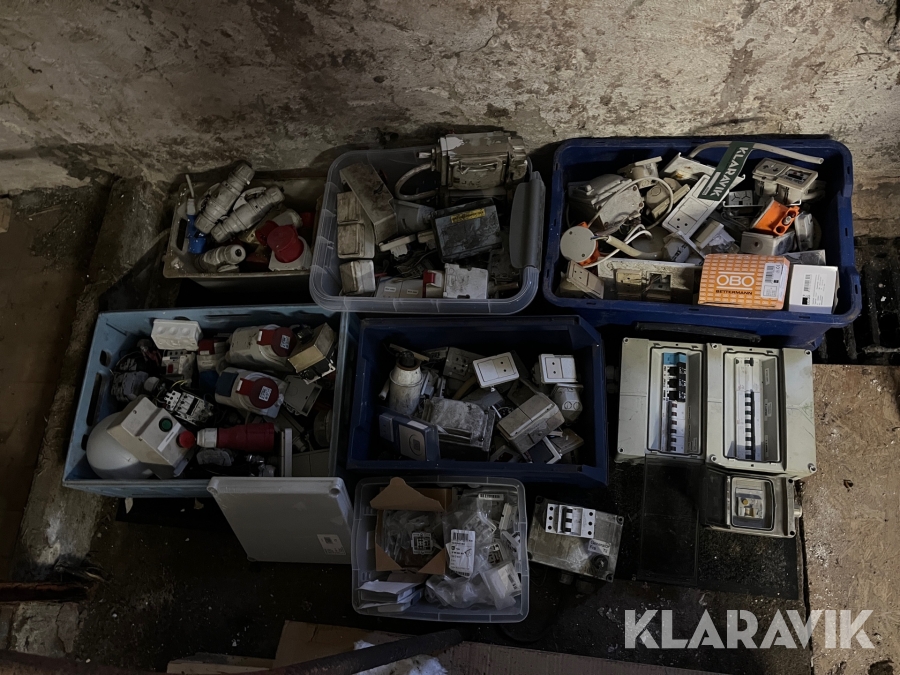 El- komponenter diverse, Brønderslev, Klaravik auktioner