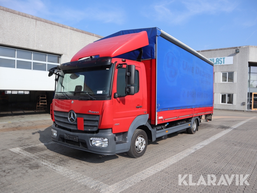 Lastbil Mercedes-Benz Atego 818, Hedensted, Klaravik auktion