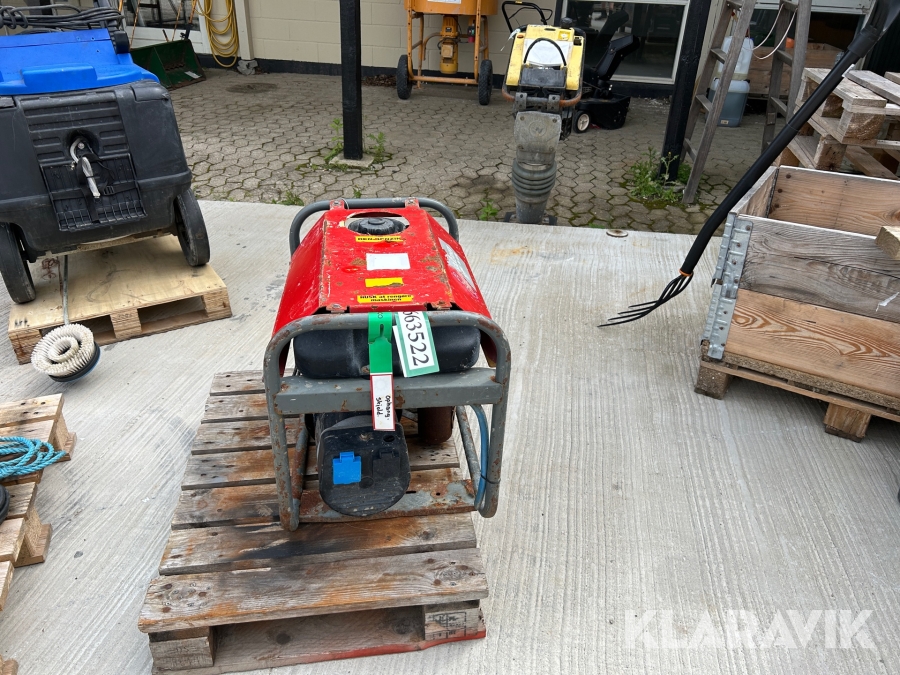 Generator Wacker Neuson Gv2500, Holbæk, Klaravik auktioner