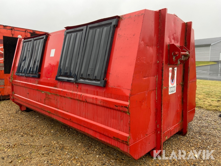 Container Micodan lukket Micodan, Ringkøbing-Skjern, Klaravi