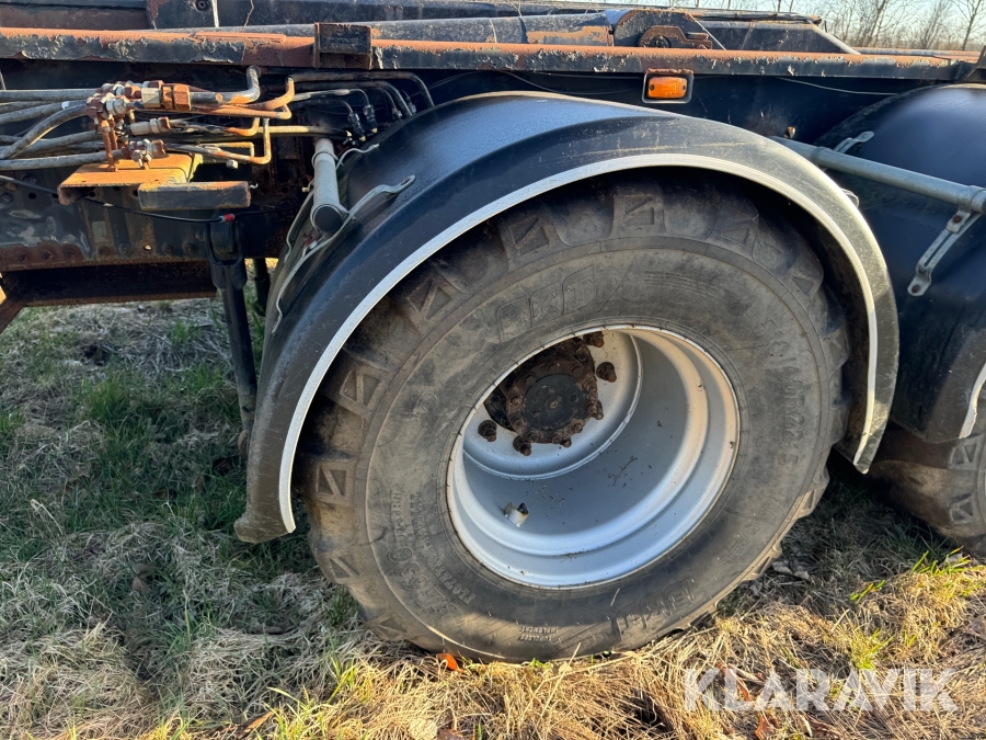 Tip chassis til container AJK HSK25N-6430, Aabenraa, Klaravi