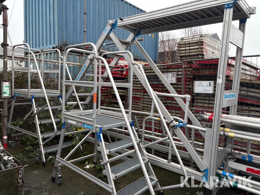 Stilladstrapper og ministillads, Esbjerg, Klaravik auktioner