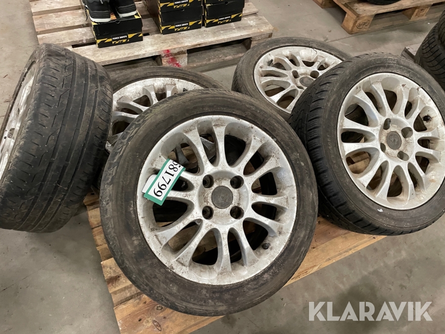 Alufælge Volvo 16", Nyborg, Klaravik auktioner