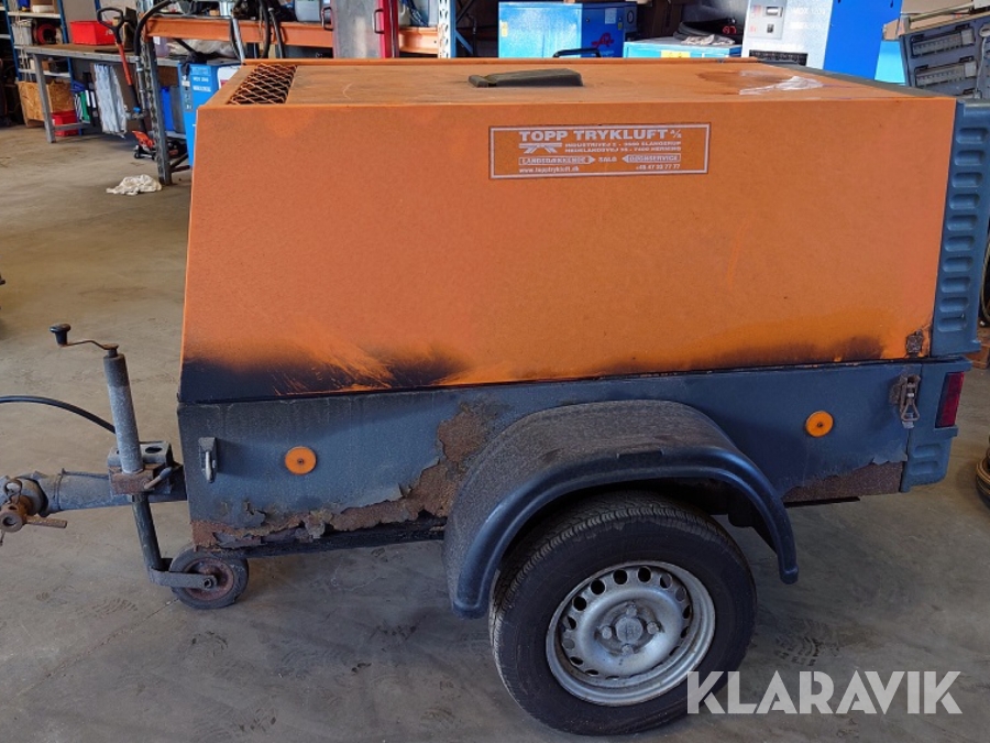Kompressor mobil CompAir Demag DS40, Herning, Klaravik aukti