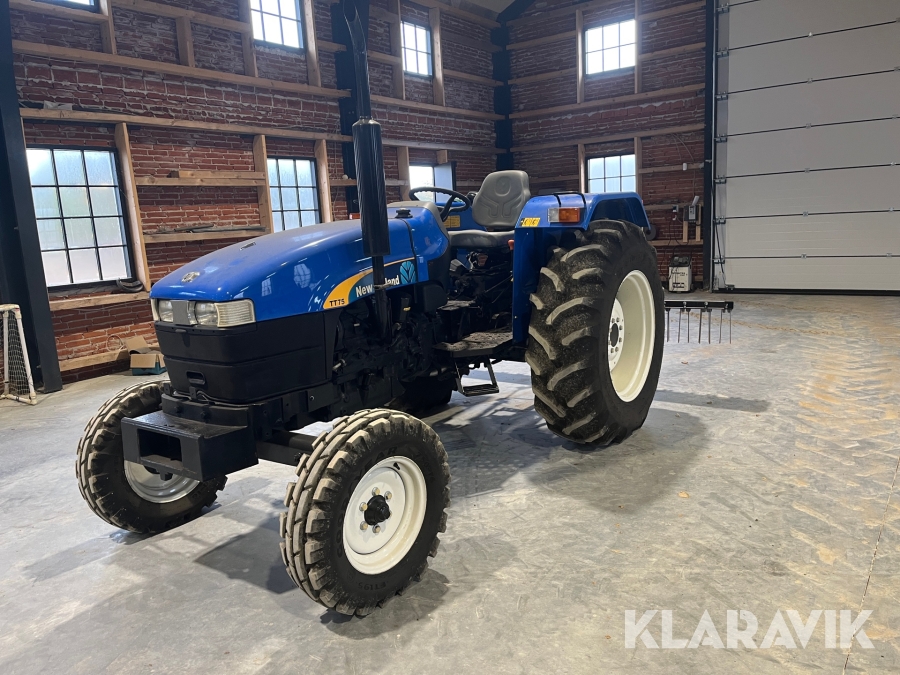 Traktor New Holland TT75, Vejle, Klaravik auktioner