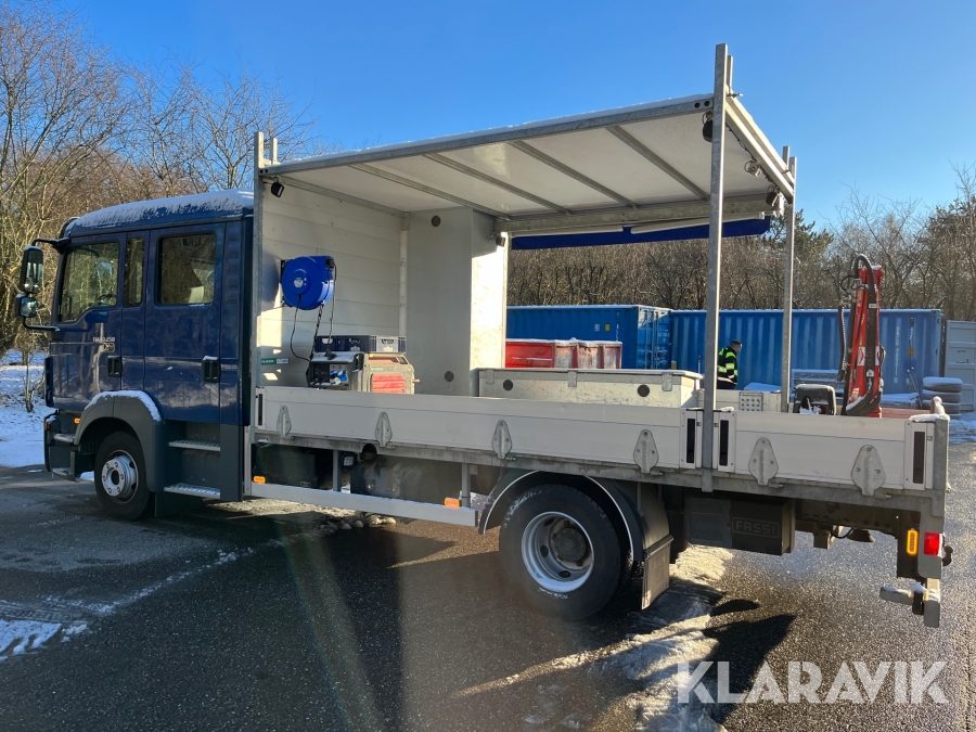 Ladbil / lastbil MAN TGL 10.250, Lyngby-Taarbæk, Klaravik au