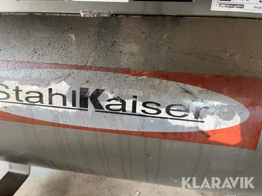 Kompressor Stahl kaiser 3 HP, Holbæk, Klaravik auktioner