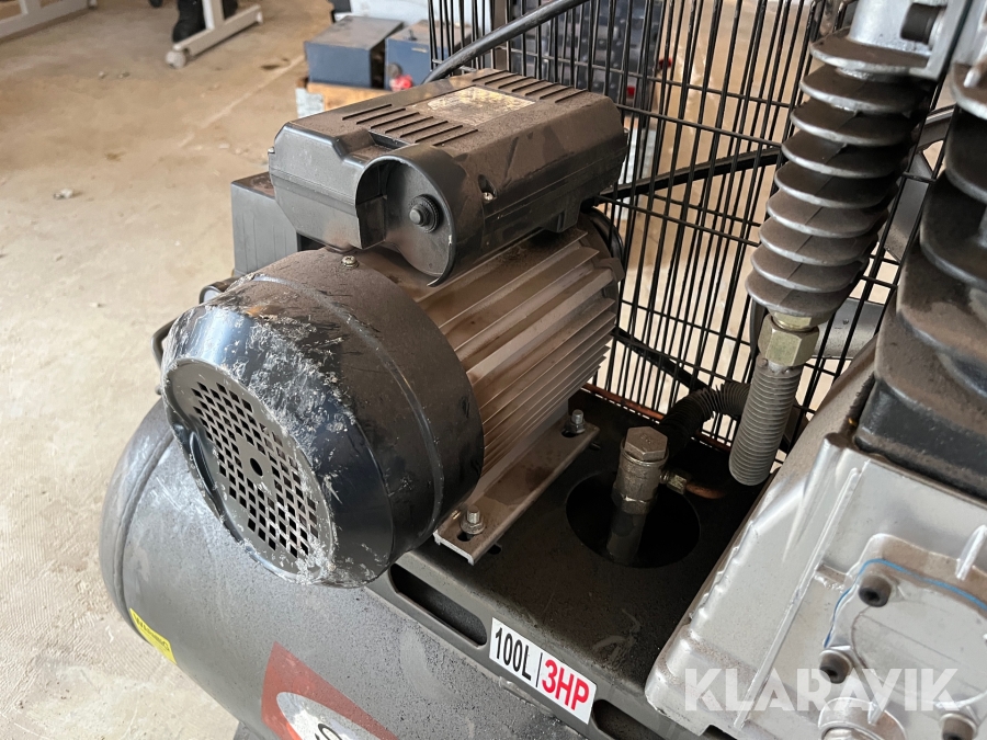 Kompressor Stahl kaiser 3 HP, Holbæk, Klaravik auktioner