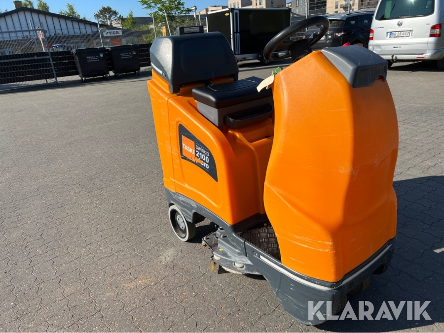 TASKI SWINGO 2100 micro ride om, Aarhus, Klaravik auktioner