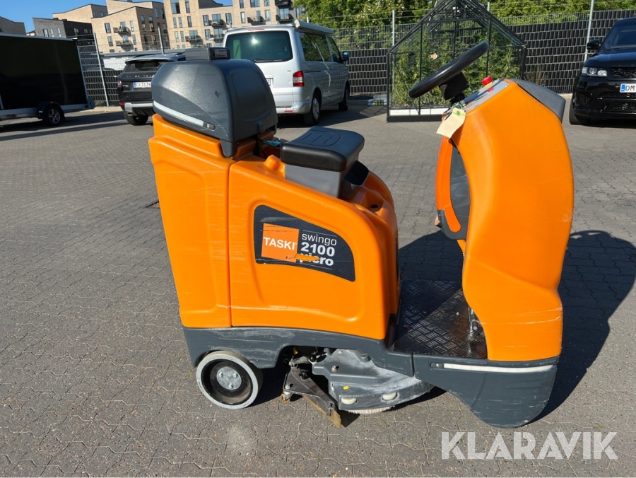 TASKI SWINGO 2100 micro ride om, Aarhus, Klaravik auktioner