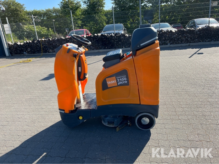 TASKI SWINGO 2100 micro ride om, Aarhus, Klaravik auktioner