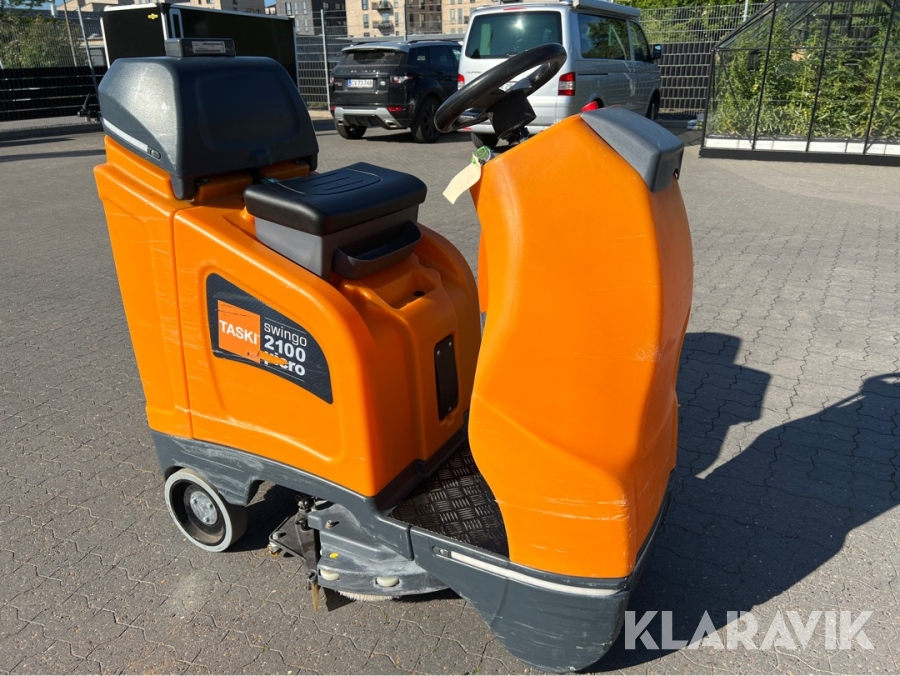 TASKI SWINGO 2100 micro ride om, Aarhus, Klaravik auktioner