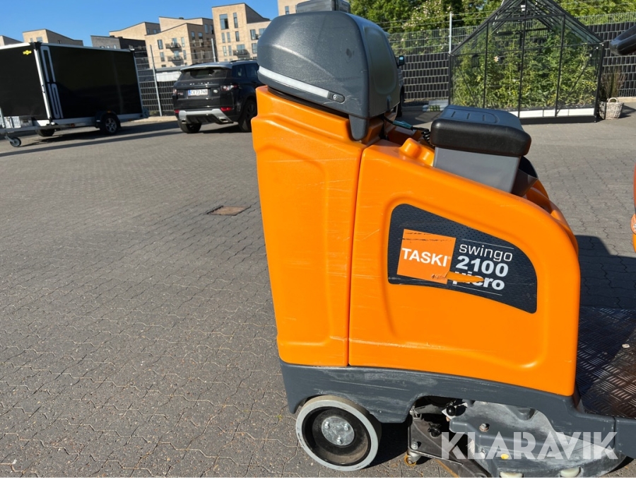 TASKI SWINGO 2100 micro ride om, Aarhus, Klaravik auktioner