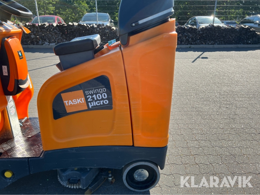 TASKI SWINGO 2100 micro ride om, Aarhus, Klaravik auktioner
