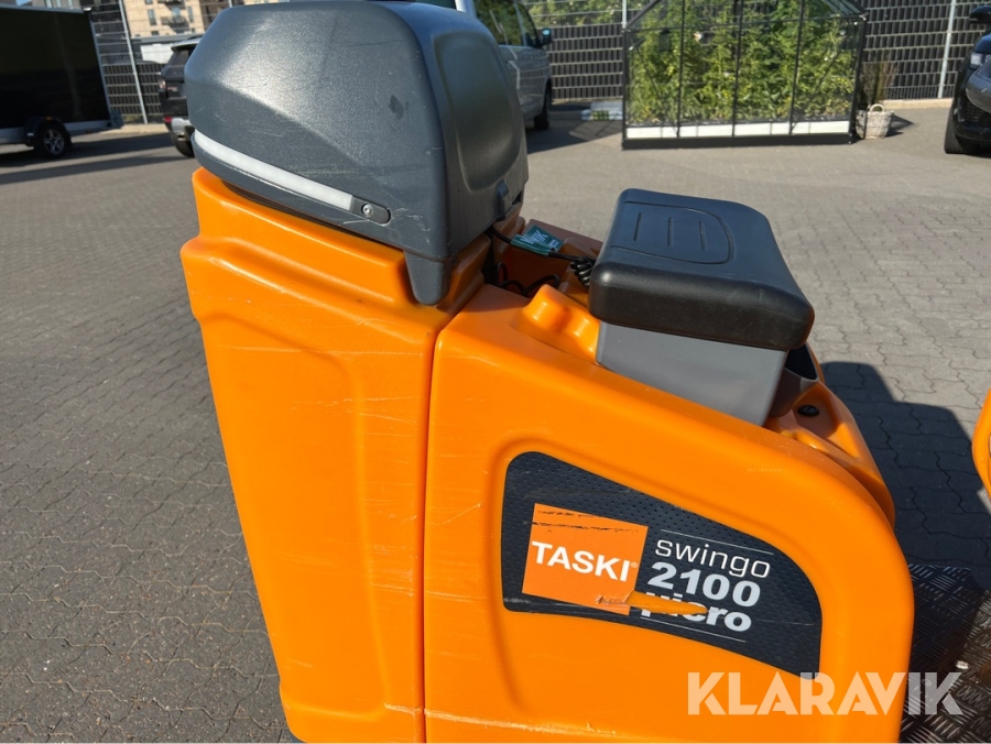 TASKI SWINGO 2100 micro ride om, Aarhus, Klaravik auktioner