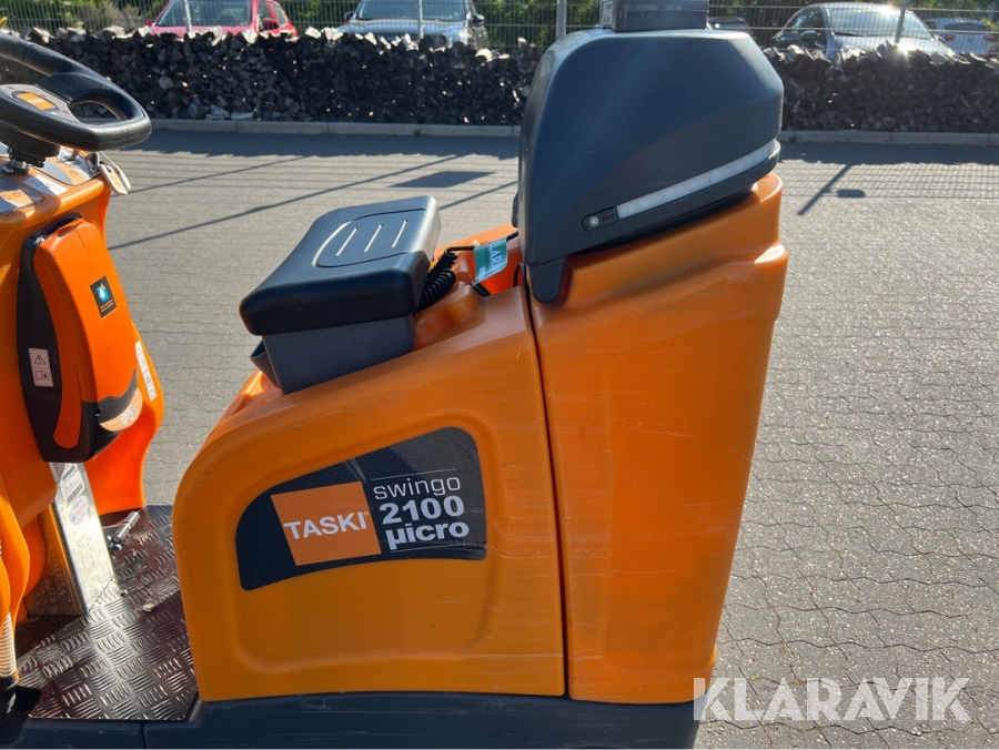 TASKI SWINGO 2100 micro ride om, Aarhus, Klaravik auktioner