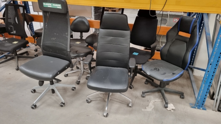 Klaravik Auktioner | Kontorstole