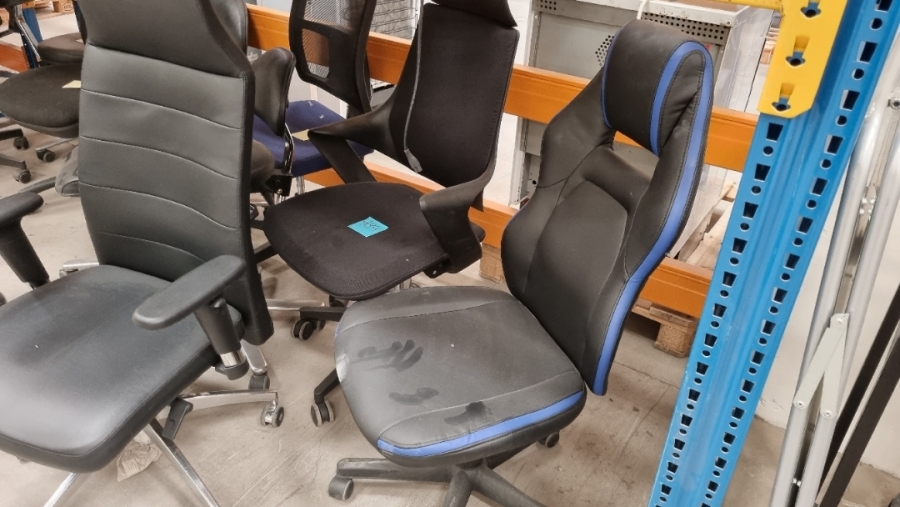 Klaravik Auktioner | Kontorstole