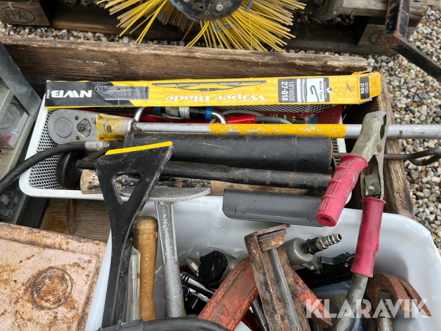 Blandet Palle med udstyr, Hørsholm, Klaravik auktioner