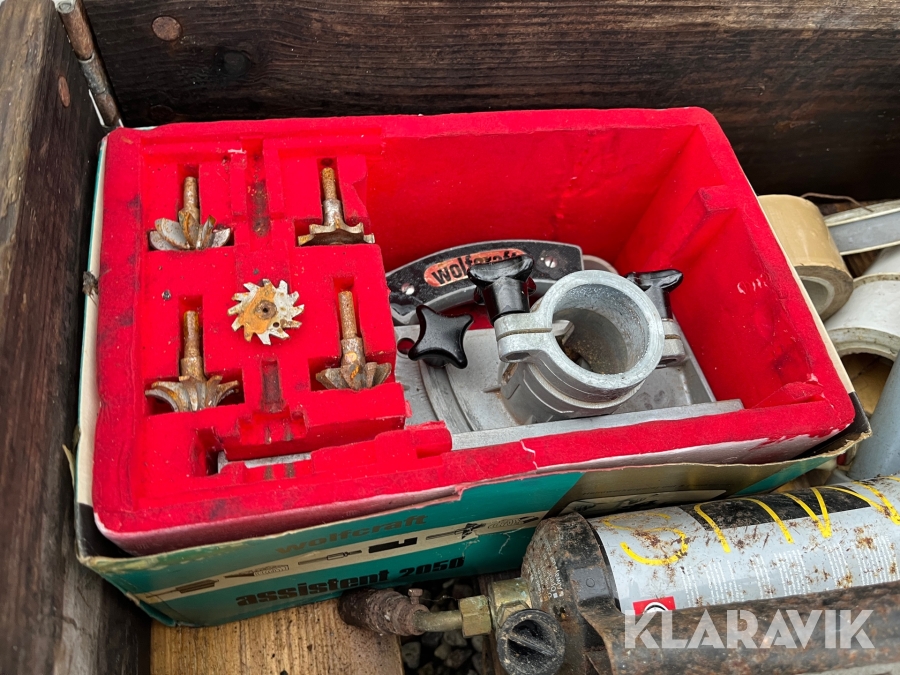 Blandet Palle med udstyr, Hørsholm, Klaravik auktioner