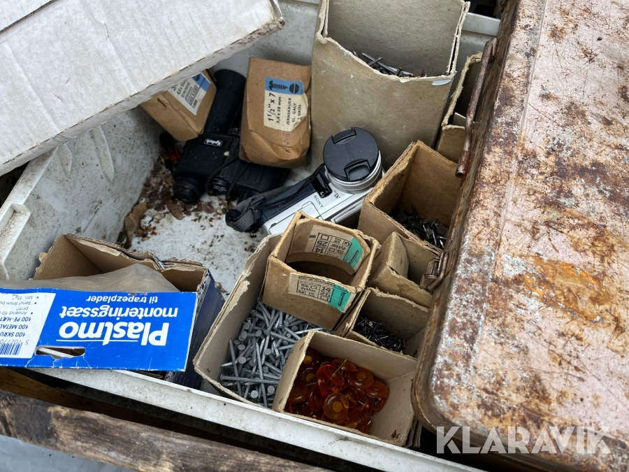 Blandet Palle med udstyr, Hørsholm, Klaravik auktioner