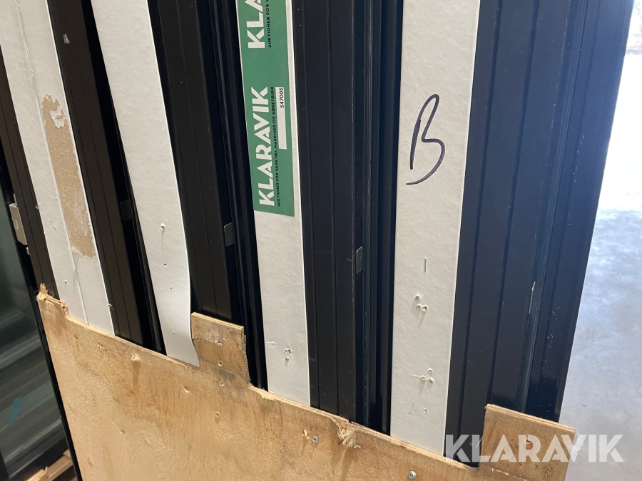 Terrassedøre 5 stk. Velfac V200E, Odense, Klaravik auktioner