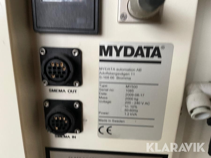 Printer MYDATA MY500, Horsens, Klaravik auktioner