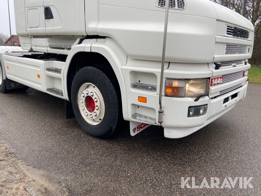 Lastbil Scania T144, Ringkøbing-Skjern, Klaravik auktioner