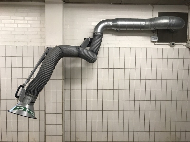 Klaravik Auktioner | Punktudsugning med flexarm