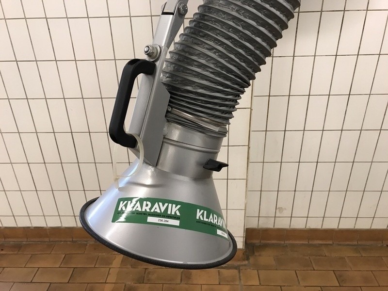 Klaravik Auktioner | Punktudsugning med flexarm