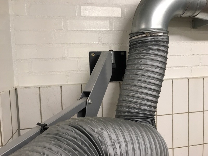 Klaravik Auktioner | Punktudsugning med flexarm