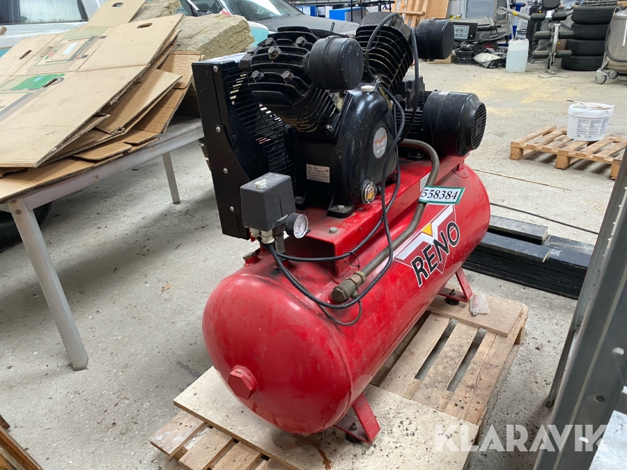 Kompressor RENO SV 205, Holbæk, Klaravik auktioner