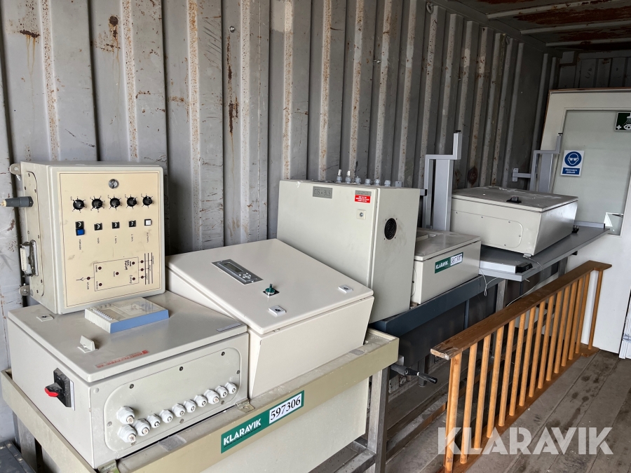 El-tavler 6 stk tavler med indhold, København, Klaravik aukt