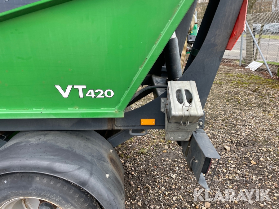 Vakuum trailer Votex VT420, Vejle, Klaravik auktioner