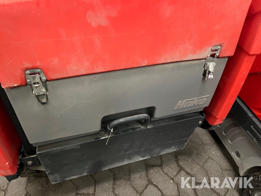 2 fejemaskiner Hako Sweepmaster B980 RH, Aarhus, Klaravik au