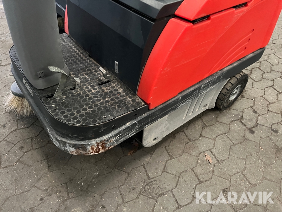 2 fejemaskiner Hako Sweepmaster B980 RH, Aarhus, Klaravik au