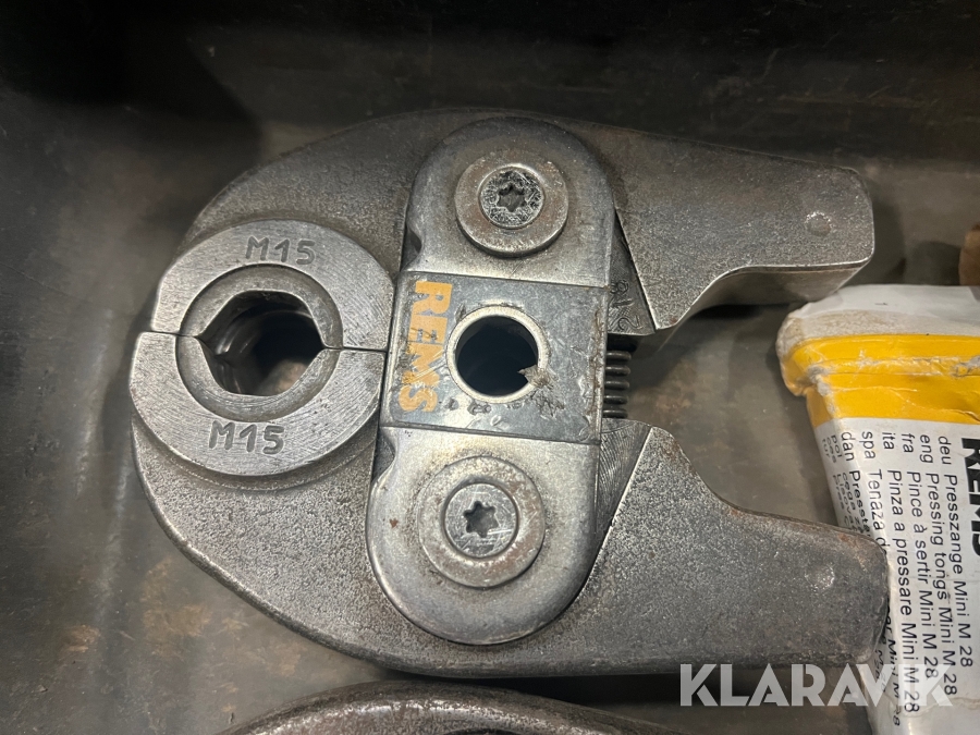 Pressekæber Rems M15, M22, M28, Randers, Klaravik auktioner
