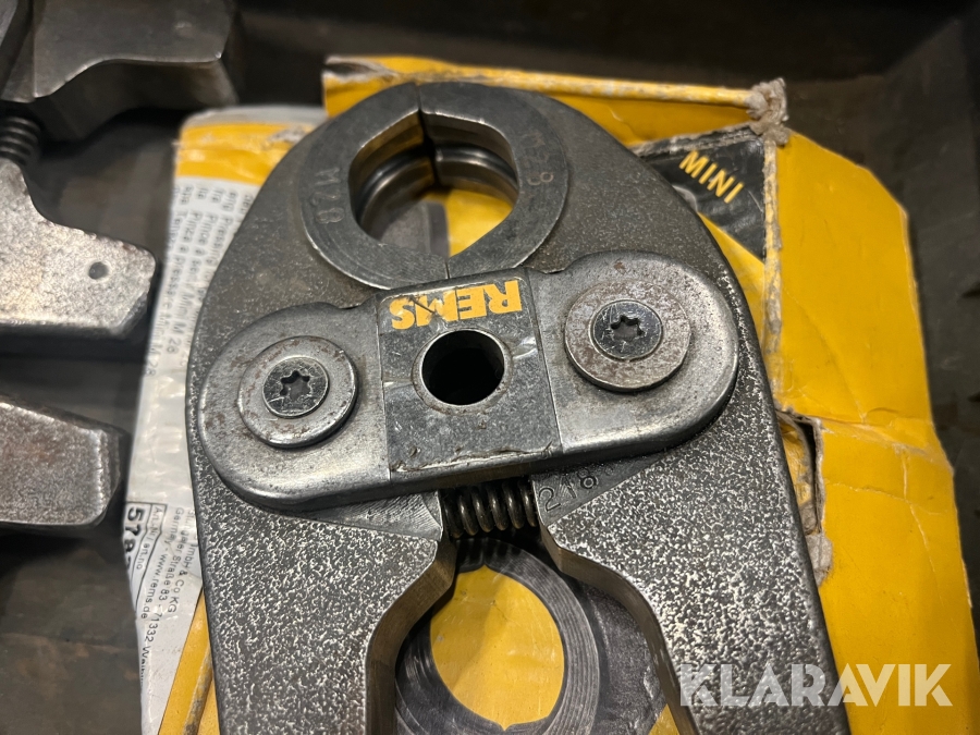 Pressekæber Rems M15, M22, M28, Randers, Klaravik auktioner