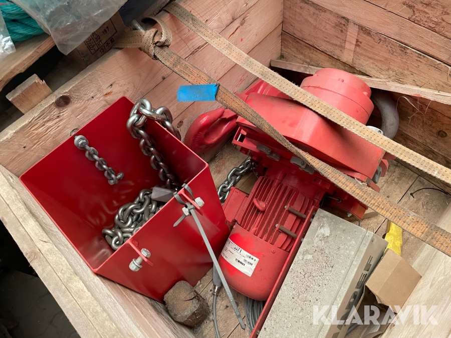 Talje Hadef 12 ton, Esbjerg, Klaravik auktioner