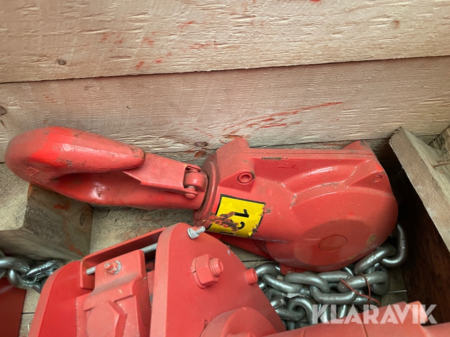 Talje Hadef 12 ton, Esbjerg, Klaravik auktioner