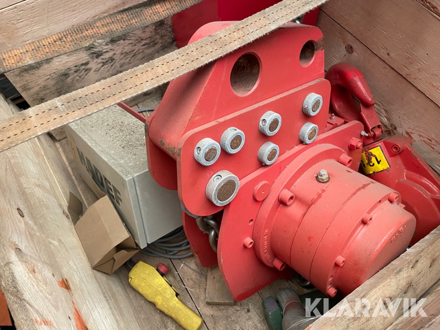 Talje Hadef 12 ton, Esbjerg, Klaravik auktioner