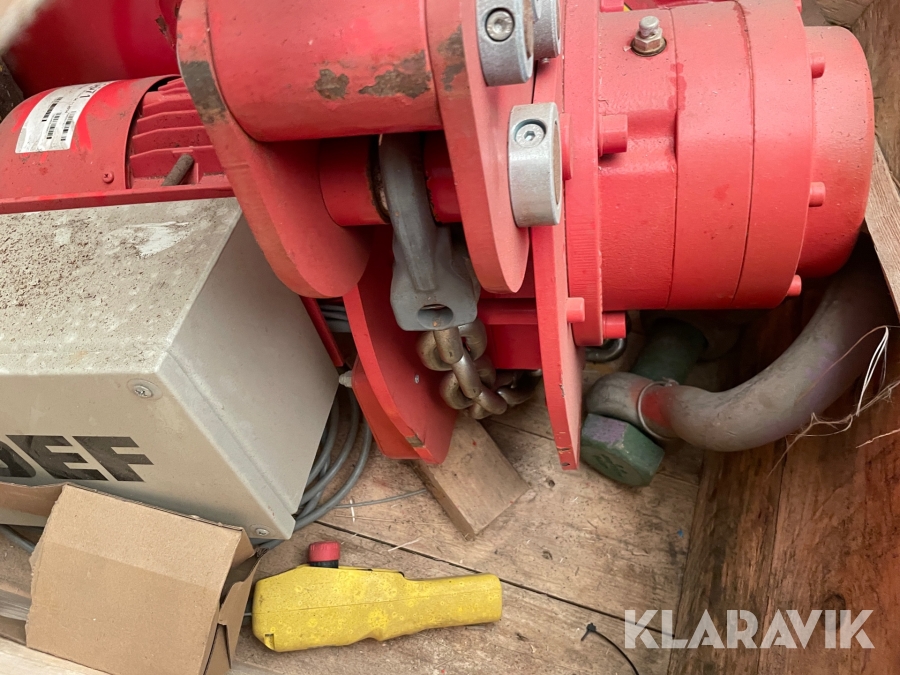 Talje Hadef 12 ton, Esbjerg, Klaravik auktioner