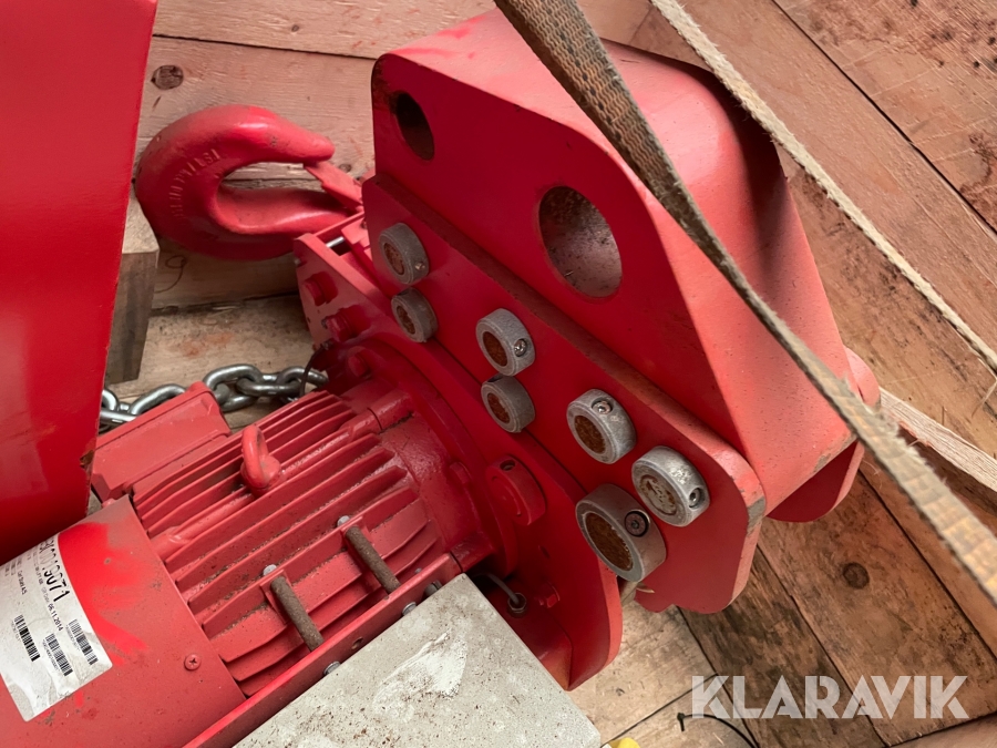 Talje Hadef 12 ton, Esbjerg, Klaravik auktioner