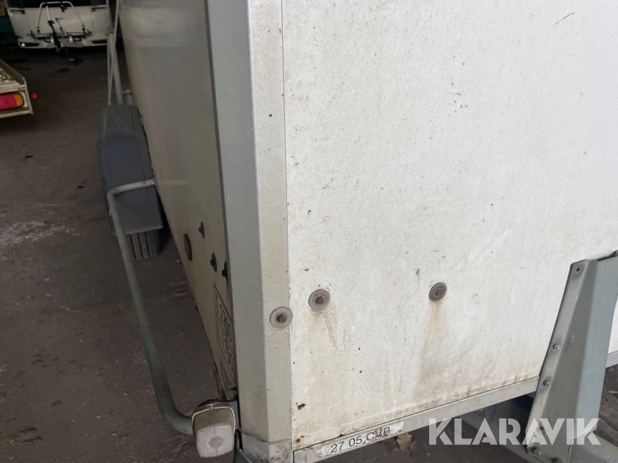 Lukket trailer Variant, Ikast-Brande, Klaravik auktioner