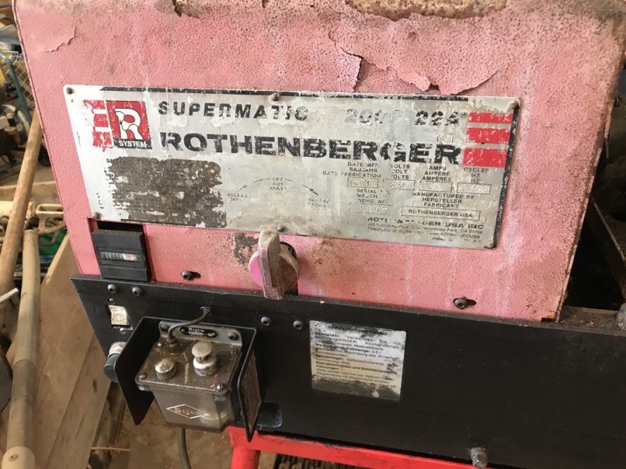 Klaravik Auktioner | Rothenberger supermatic Rørskærer