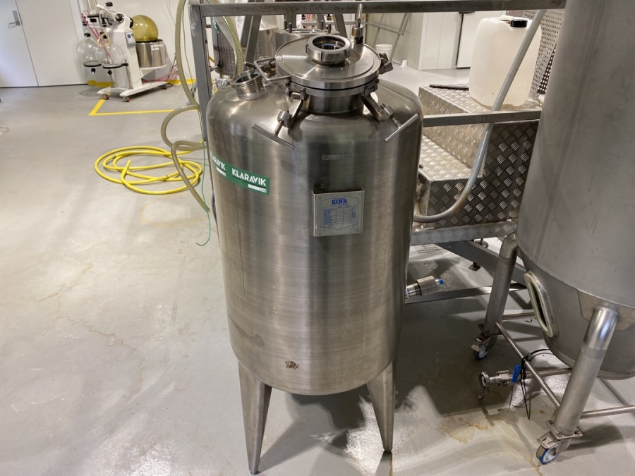 Rustfri stål beholder