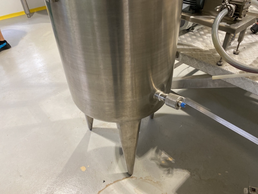 Rustfri stål beholder