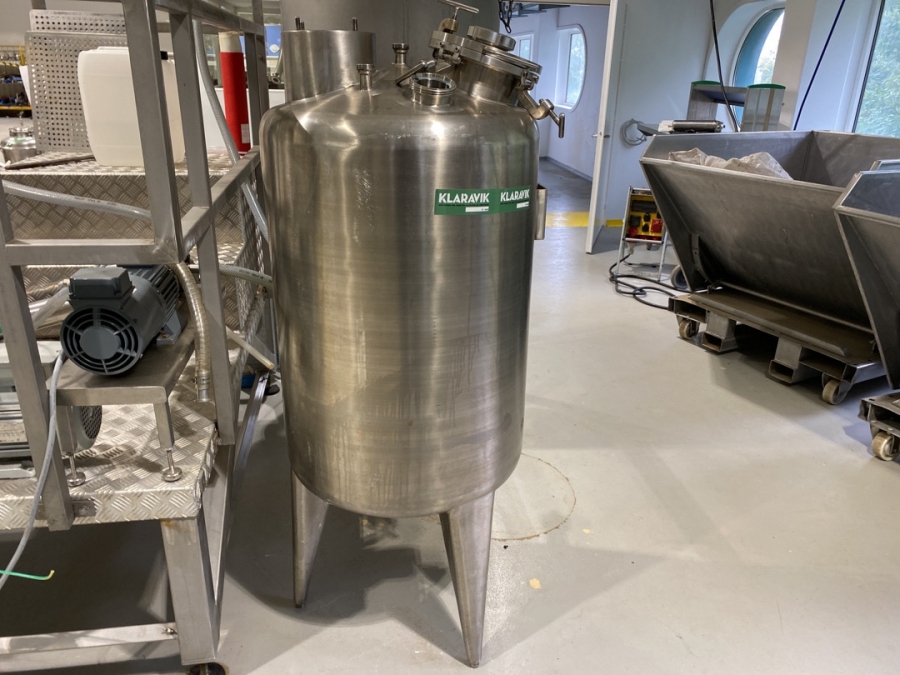 Rustfri stål beholder