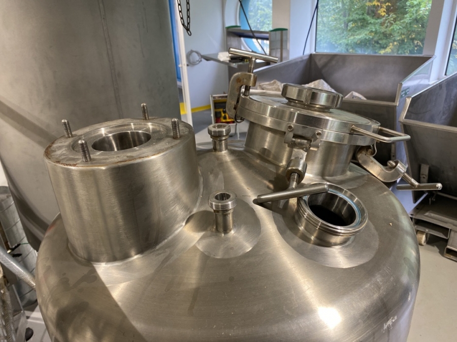 Rustfri stål beholder